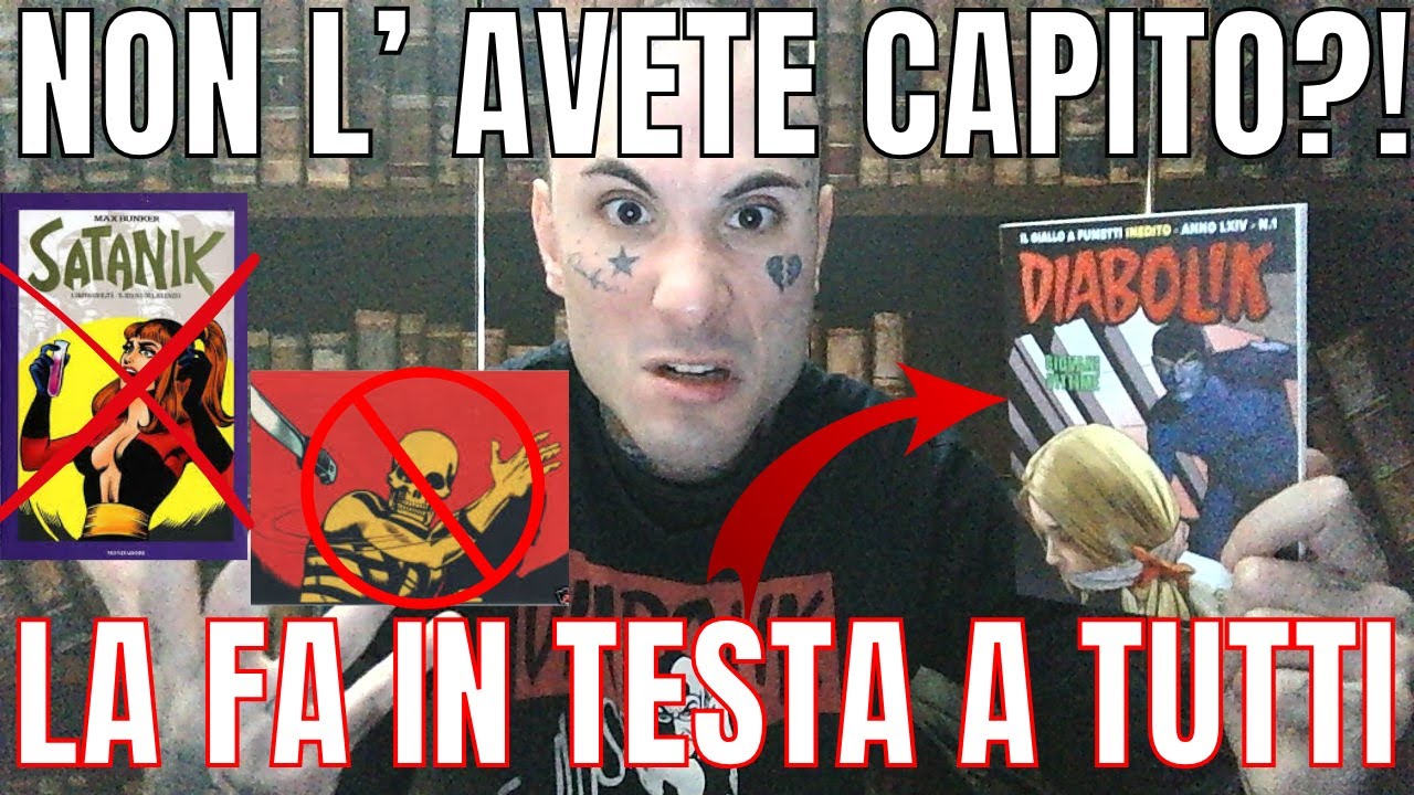 Iniziamo CON UNA DOVEROSA POLEMICA il nuovo anno! Diabolik: "Giovani Vittime" il Re è solo 1 ...