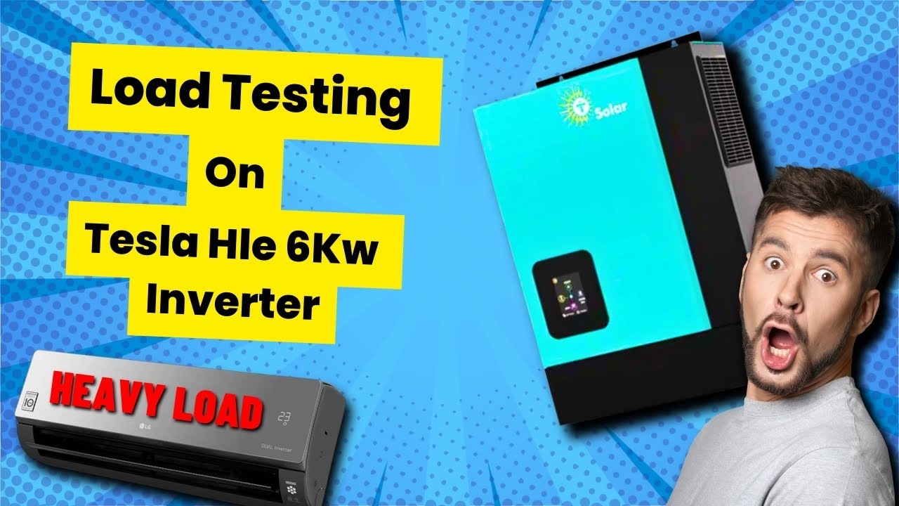 1.5 Ton Inverter Ac+Load Testing On Tesla Hle 6Kw Inverter - YouTube