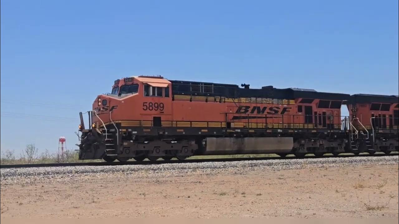 Union Pacific and BNSF grain trains on the GSR Carrizozo Sub in northeast El Paso TX 06/29/24 ...