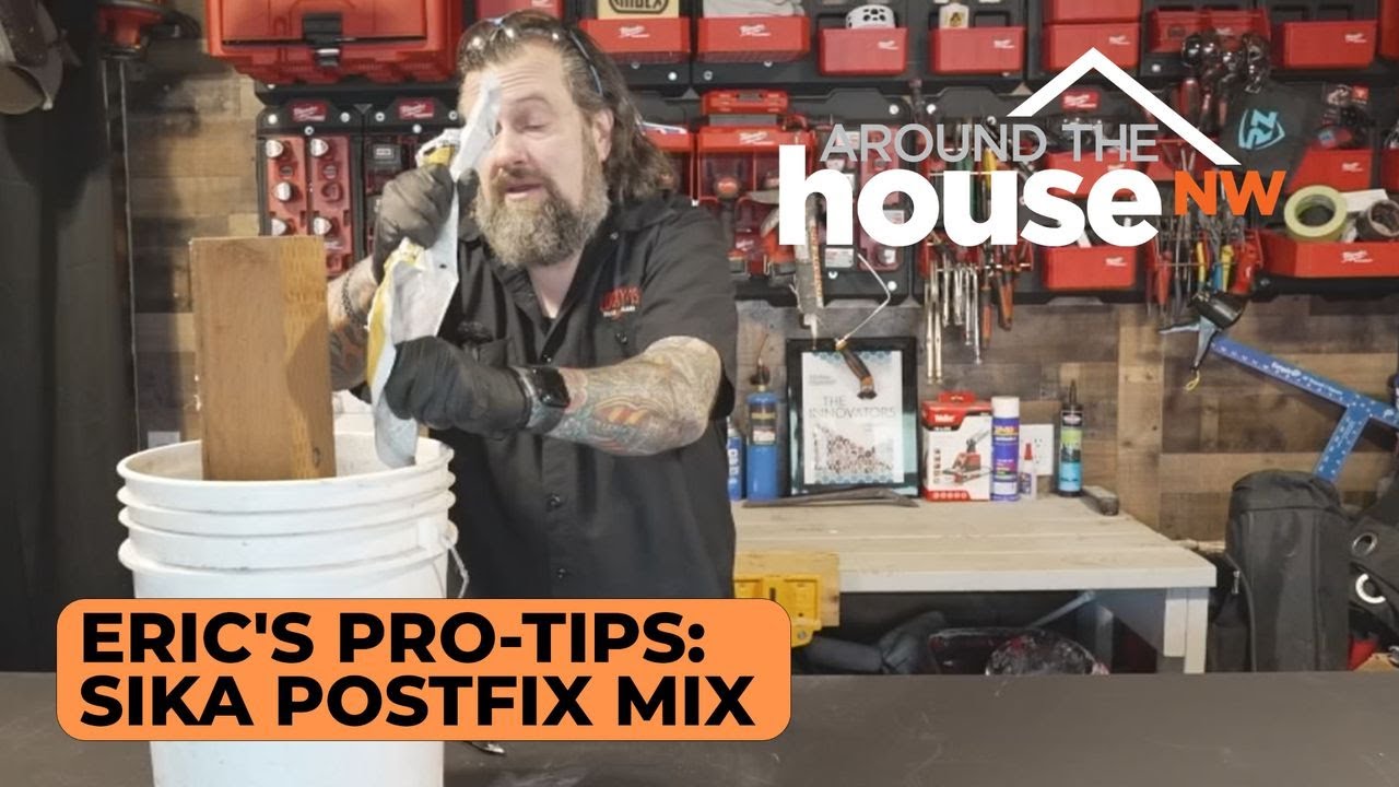 Eric's Pro-Tips: Sika PostFix Mix and Chop Saw Setup - YouTube