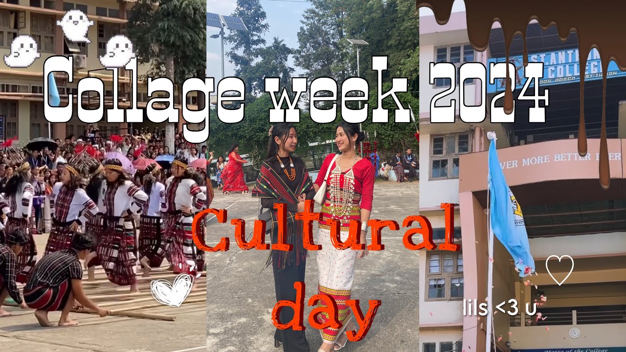collage week 2024 ♡ / cultural day ☘️ / st anthony collage / dance 🌷 ...