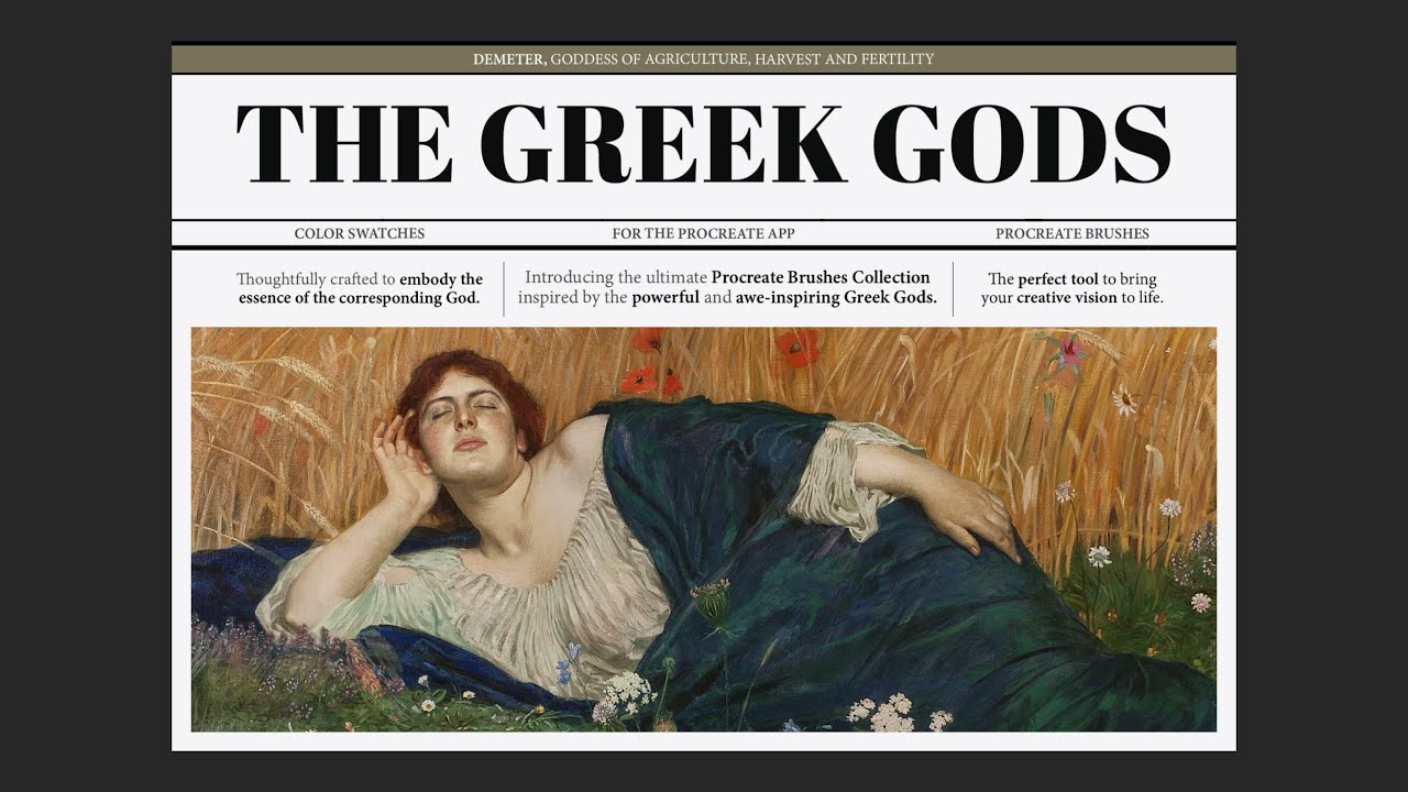 Testing Demeter Inspired Procreate Brushes, Paper Textures & Color ...