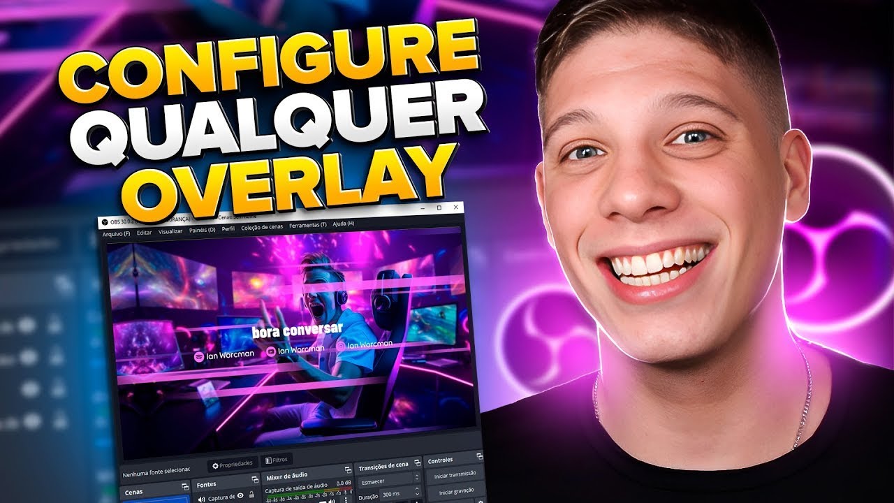 Como configurar qualquer overlay no seu OBS STUDIO em menos de 5 ...