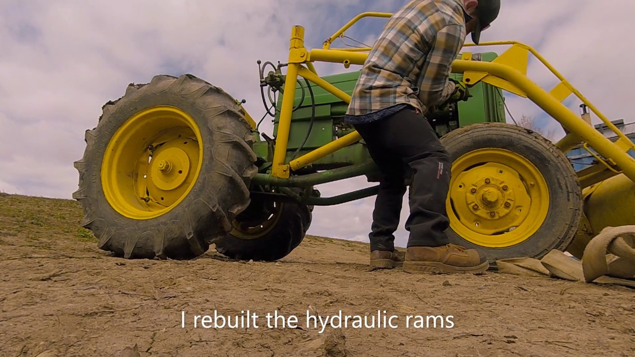John Deere 40 Updates, Loader rebuild. - YouTube