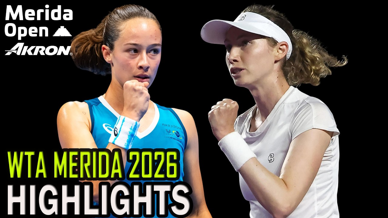 Zeynep Sonmez vs Cristina Bucsa SF Round | Merida 2026 - YouTube