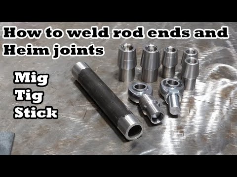 Complete guide on how to weld Heim joints / Rod ends - YouTube
