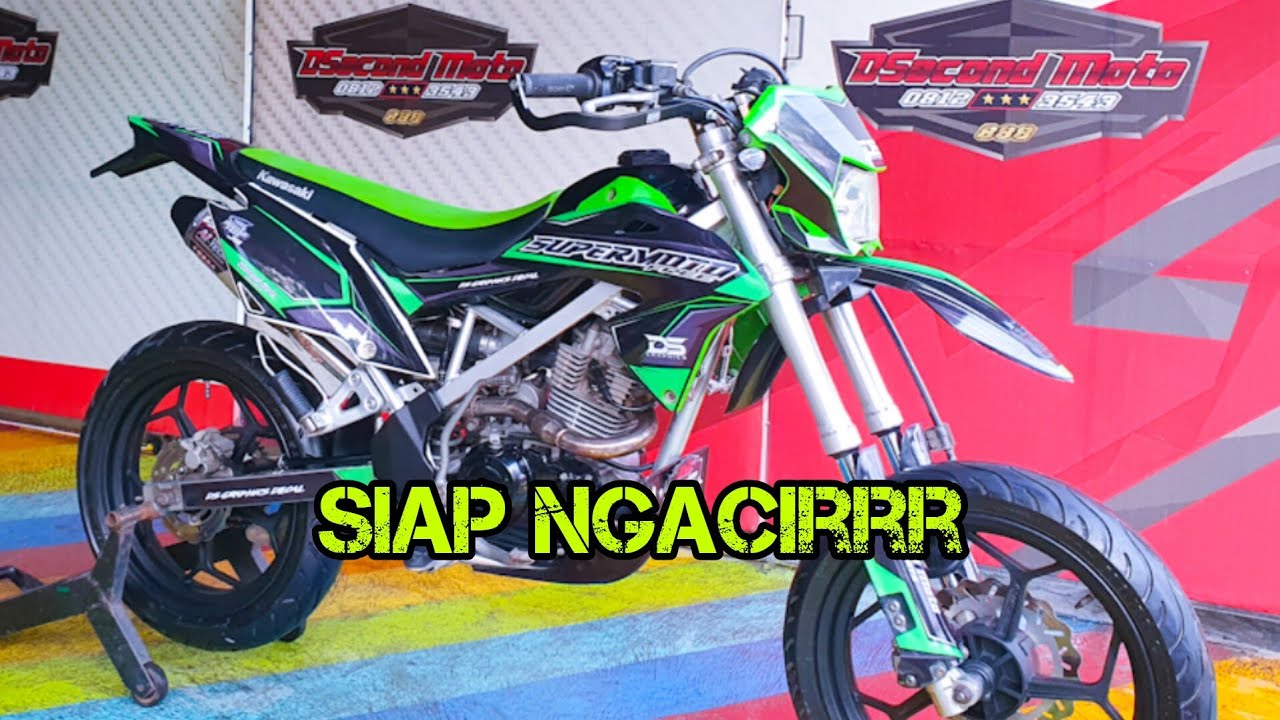 KLX 150 BF PAKE VELG RACING SIAP NGASPAL . CEK DESKRIPSI - YouTube