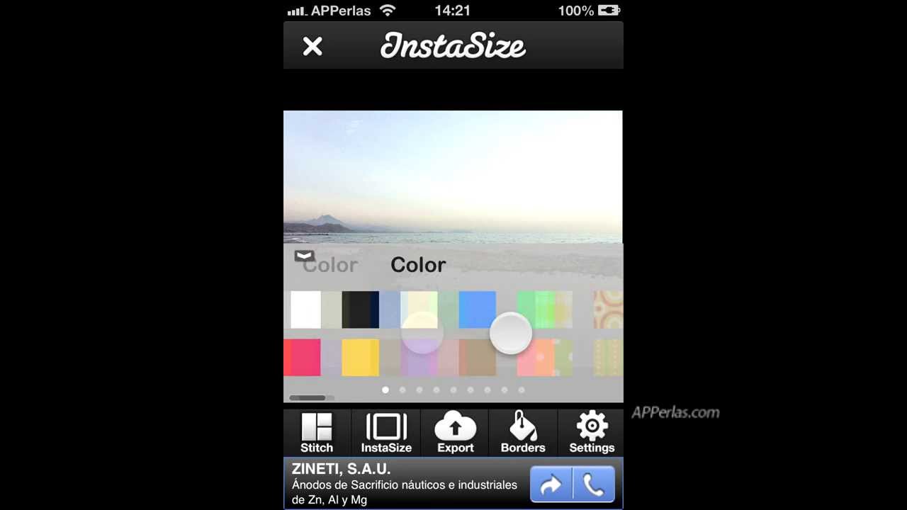 InstaSize, una app apra subir fotos a tamaño completo en Instagram ...