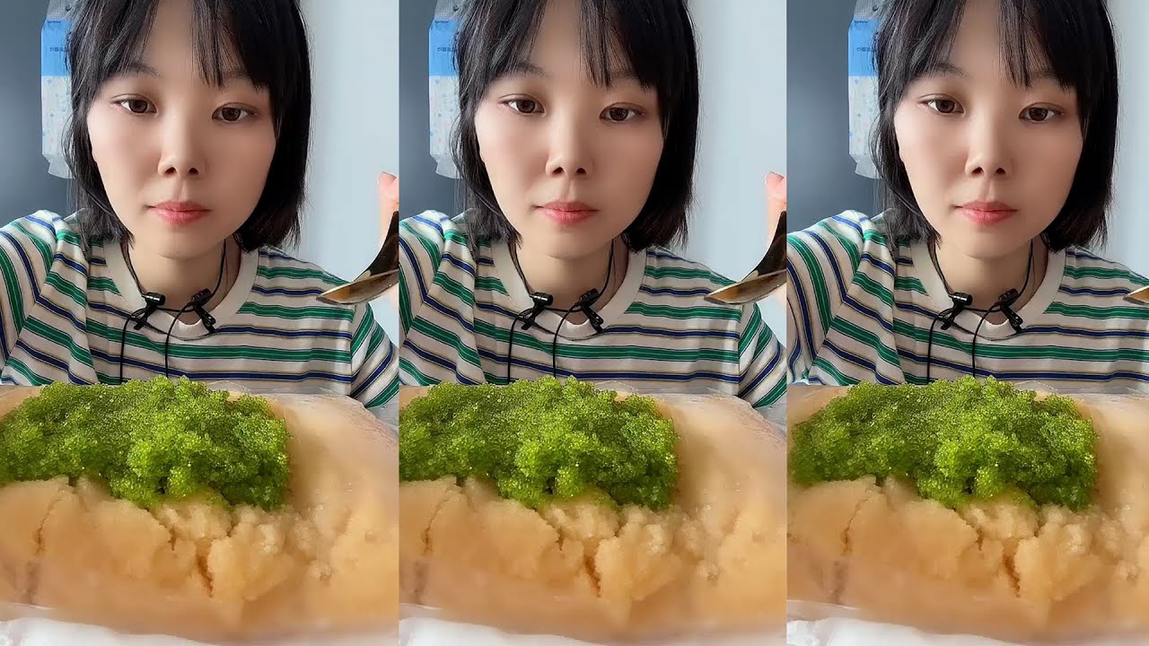 LiLy / ASMR *BEST CRUNCHY EATING SOUNDS (Tobiko Eggs + Shrimp) NO ...