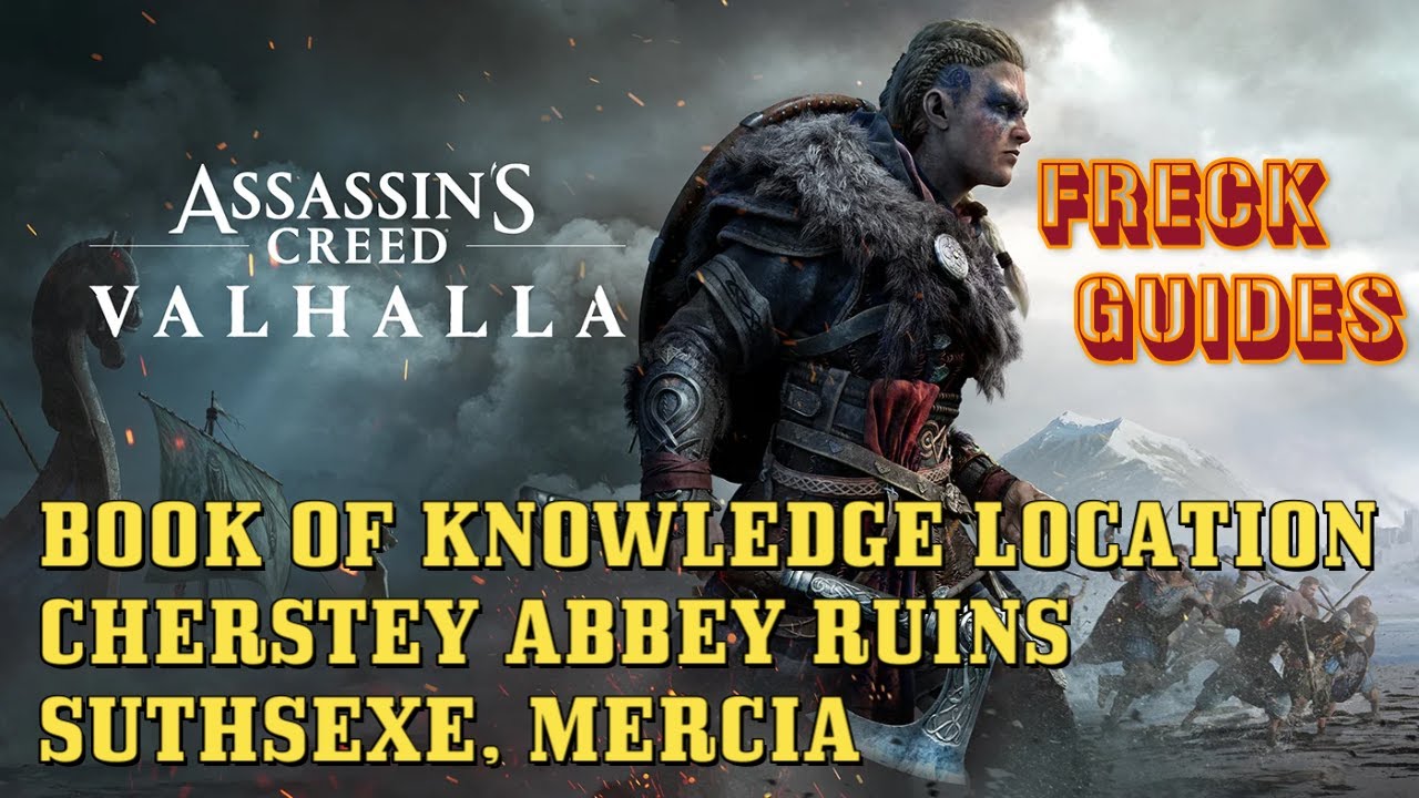 AC Valhalla: Book of Knowledge Location (Chertsey Abbey Ruins, Suthsexe ...