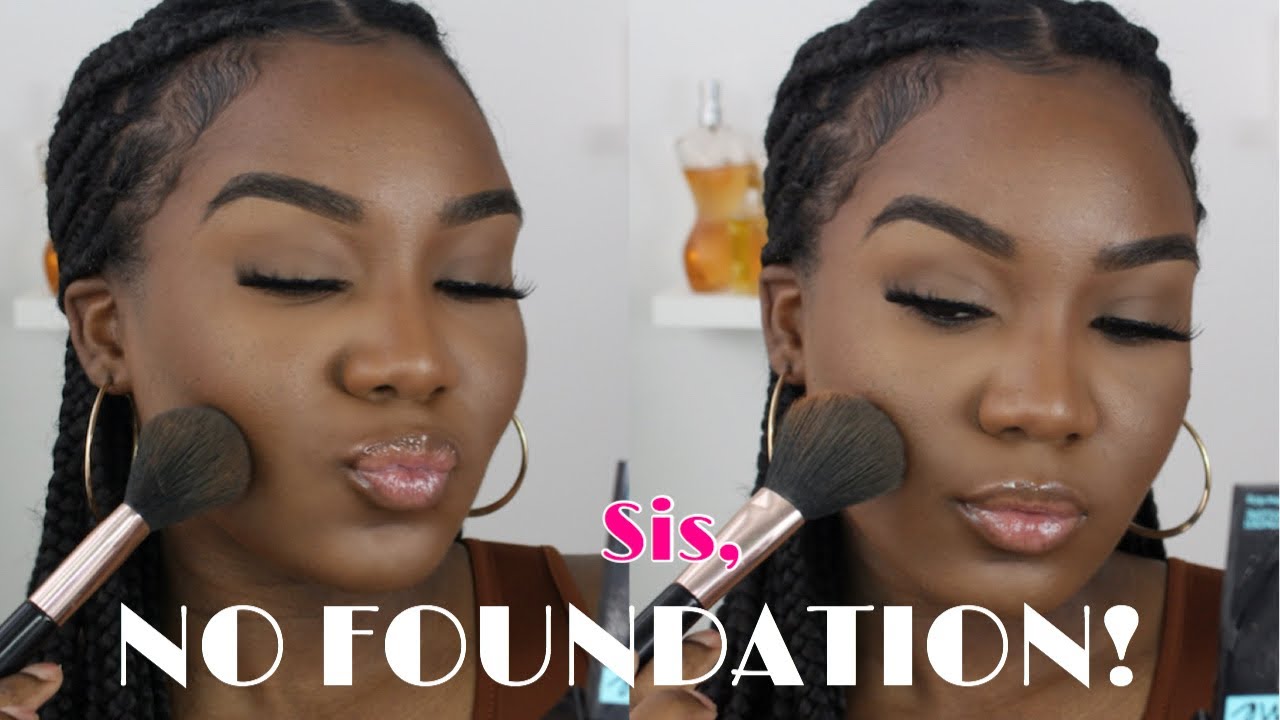 5 MIN LIGHTWEIGHT POWDER FOUNDATION ROUTINE | BEGINNERS MAKEUP ROUTINES ...
