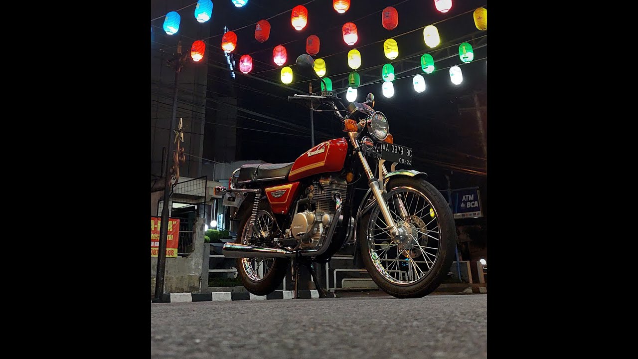 Binter Merzy 1981 dengan blok silinder KZ250 - YouTube