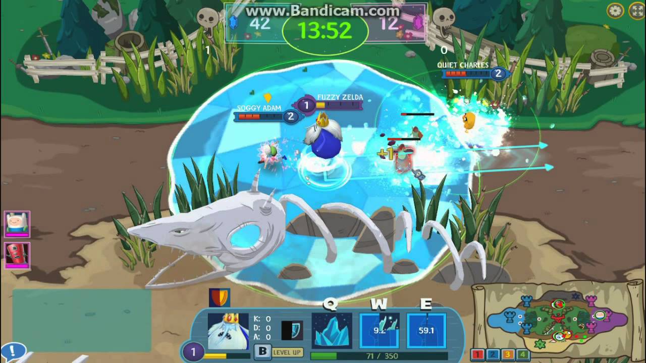 GAMING?!?!? | Let's play some games! | Adventure Time: Battle party ...