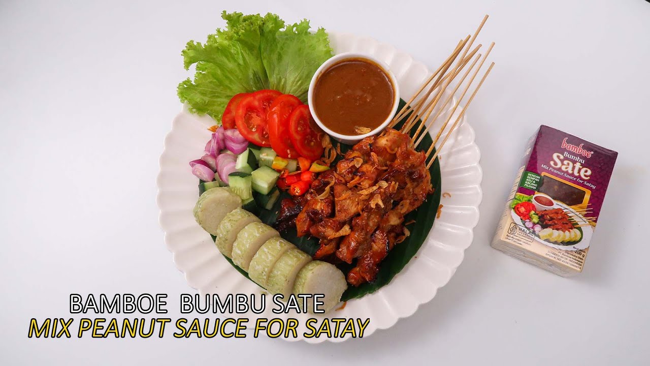 Bamboe Mix Peanut Sauce For Satay - Bamboe Sate - YouTube