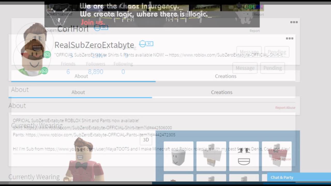 CorHorl, DenisDaily, RealSubZeroExtabyte, And CraftedRL online! - YouTube