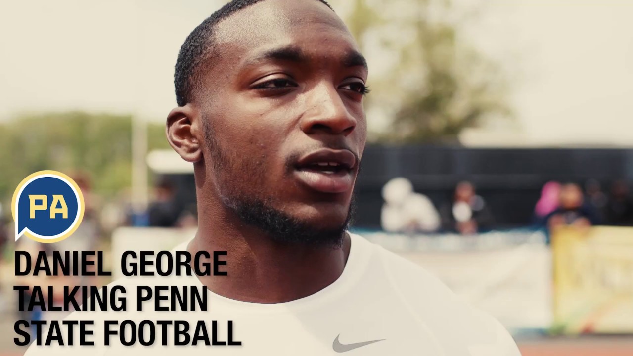 Daniel George talks Penn State Football - YouTube
