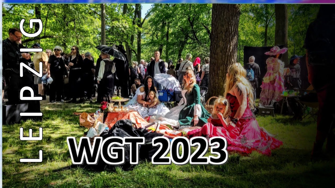WGT 2023🔵 Viktorianisches Picknick 🖤 Leipzig - YouTube