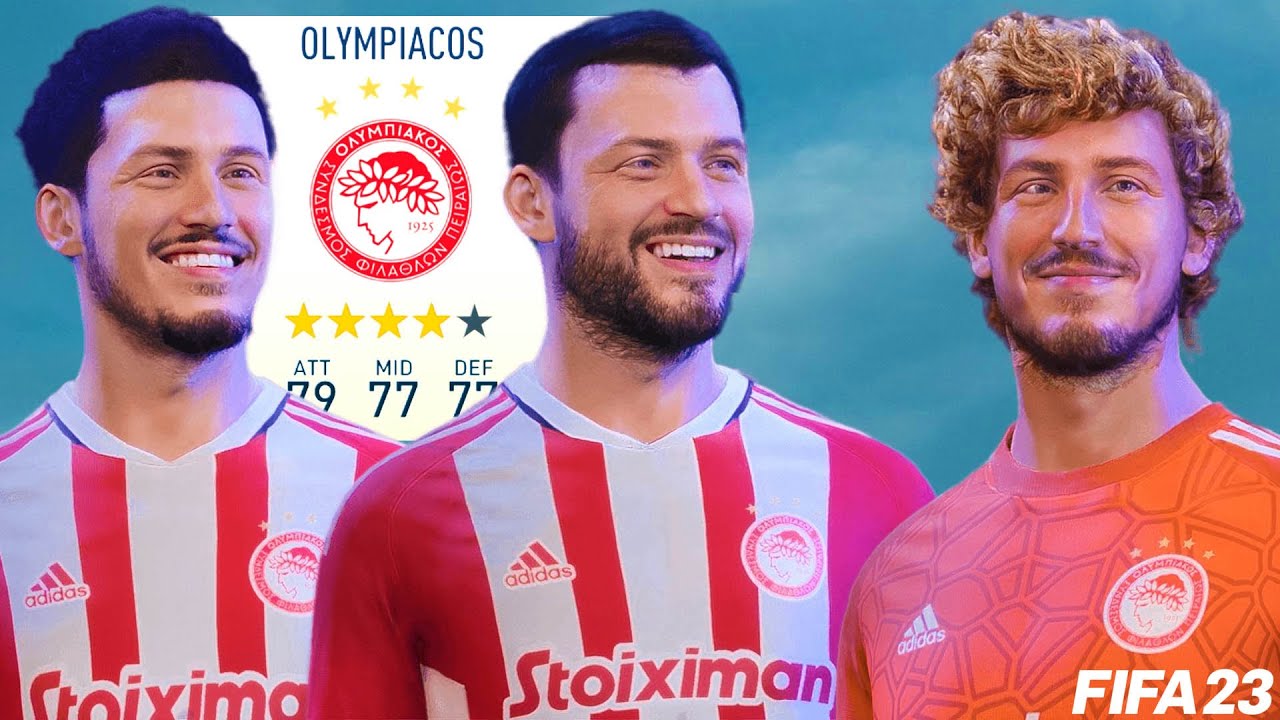 ΒΑΛΤΕ τον ΟΛΥΜΠΙΑΚΟ στο FIFA 23!! mod v1.1 - YouTube