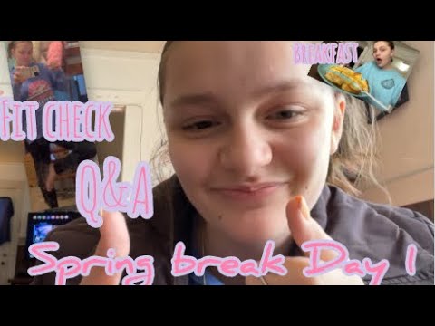 Spring Break Day 1(Thursday) - YouTube
