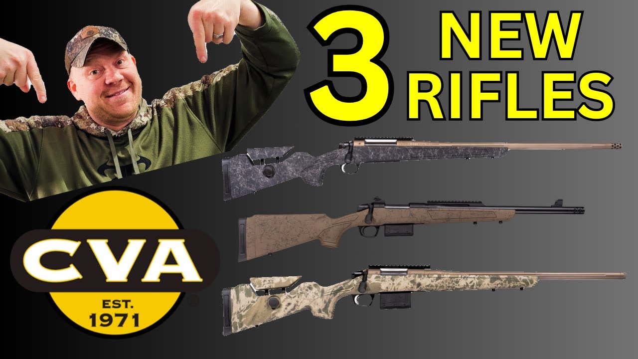 3 New Rifles from CVA!!! [New CVA Cascades and Scout Rifle] - YouTube