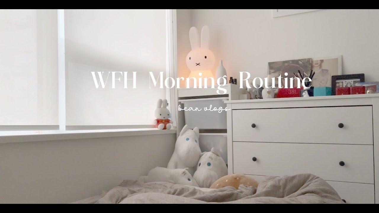 Work from home morning routine | Simple and Cozy - YouTube