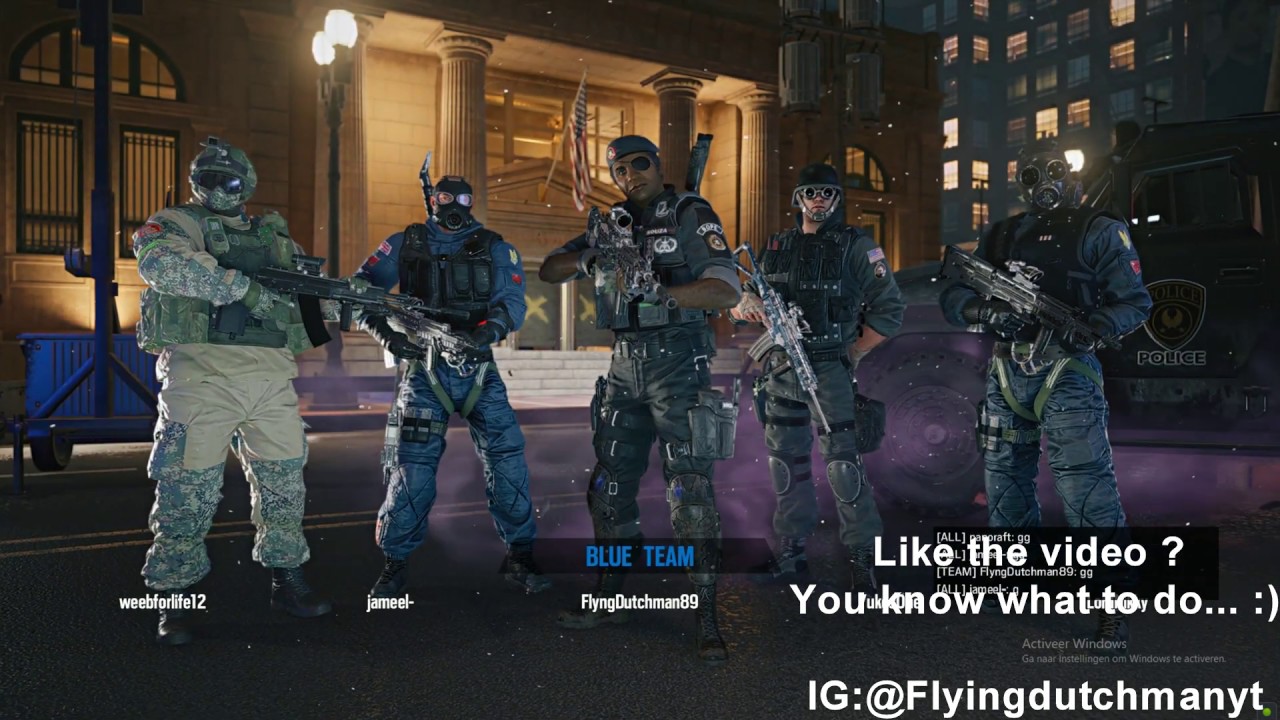 *4K* Tom Clancy's Rainbow Six Siege - Got'eeeemm. *4K* - YouTube