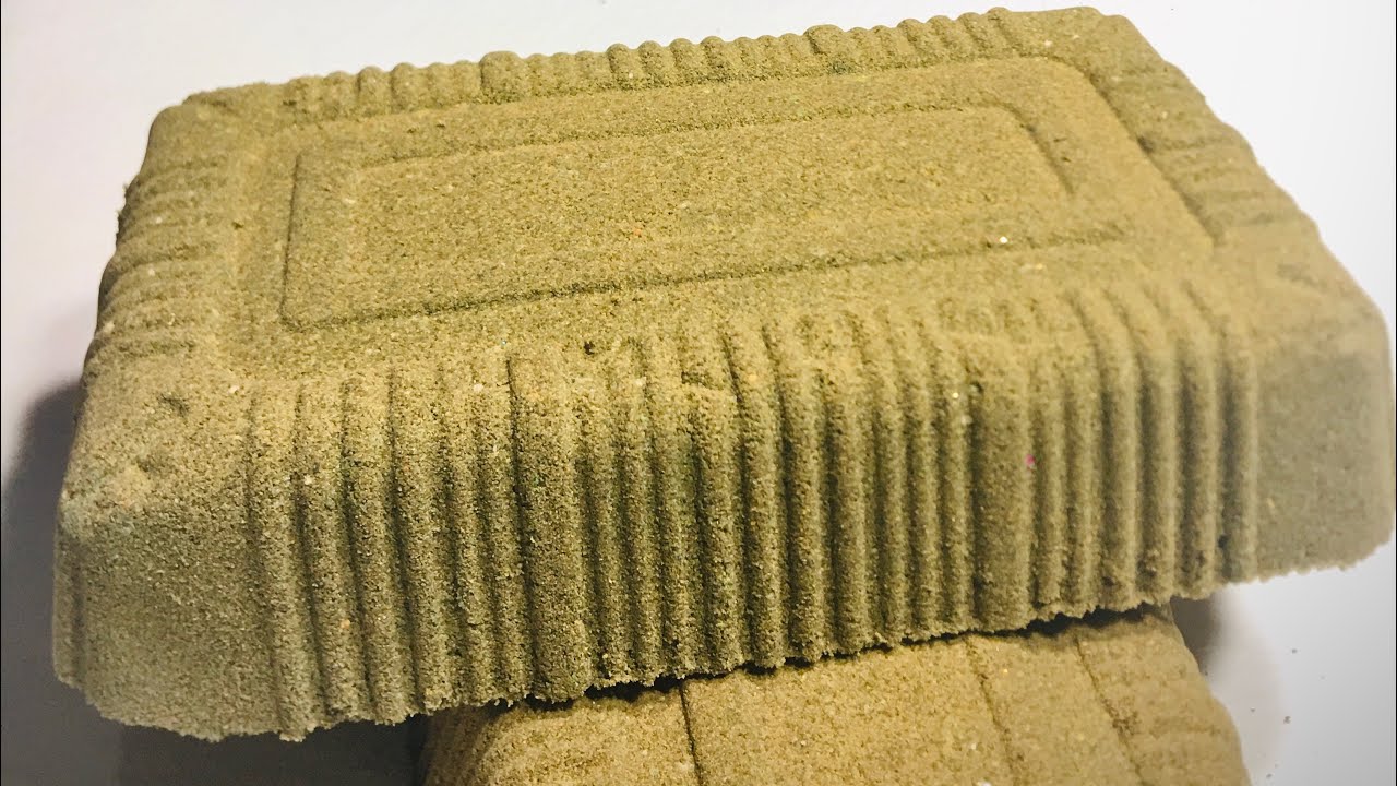 Asmr Baking Soda Colorful Block Crushing And Crumbling - Odly ...