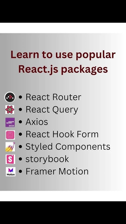 React Road Map - YouTube