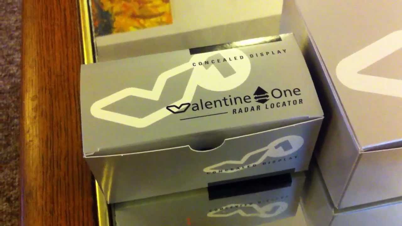 valentine 1 radar detector unboxing 2011 model - YouTube