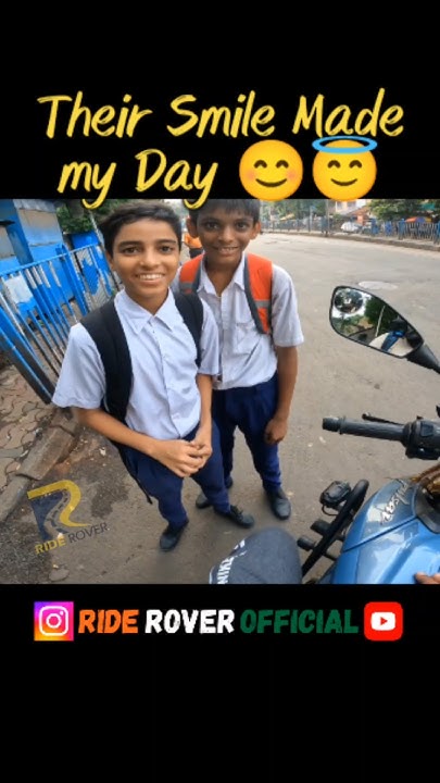 Their Smile made my Day 😊😇 #viral #shorts #trending #riderover # ...