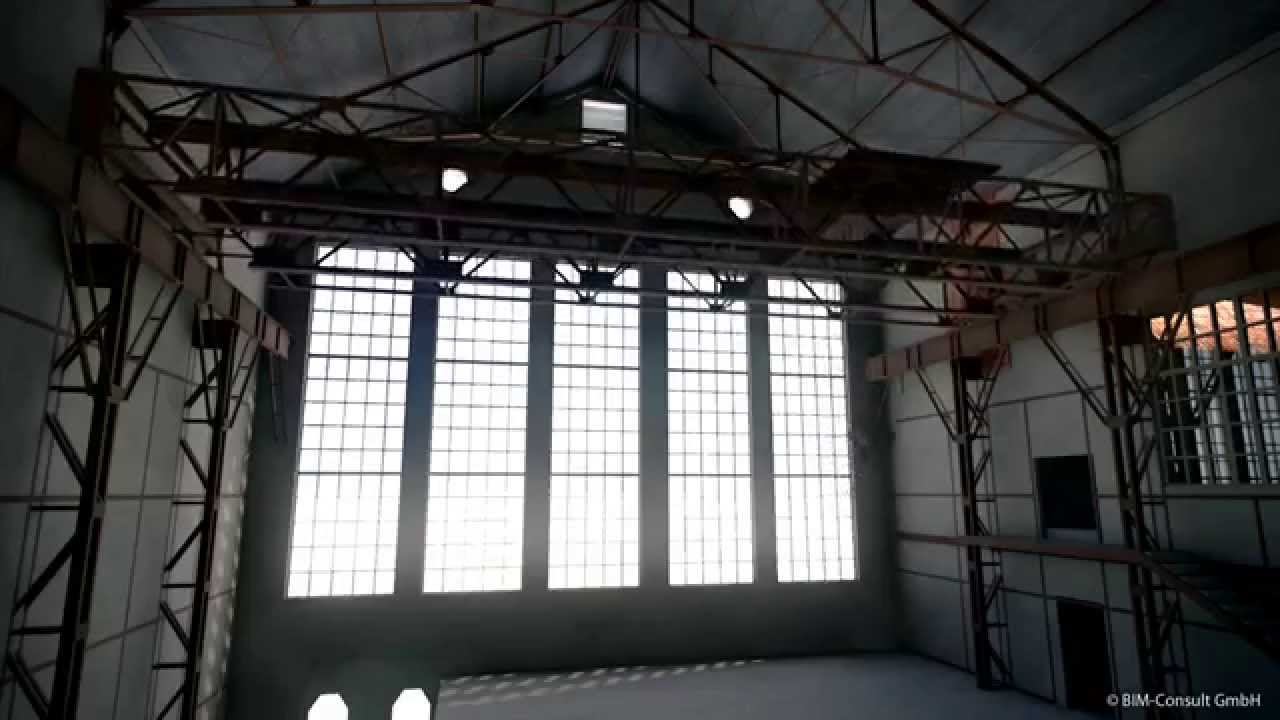 BIM-Consult: 3D-Laserscanning - Südzentrale Wilhelmshaven - YouTube