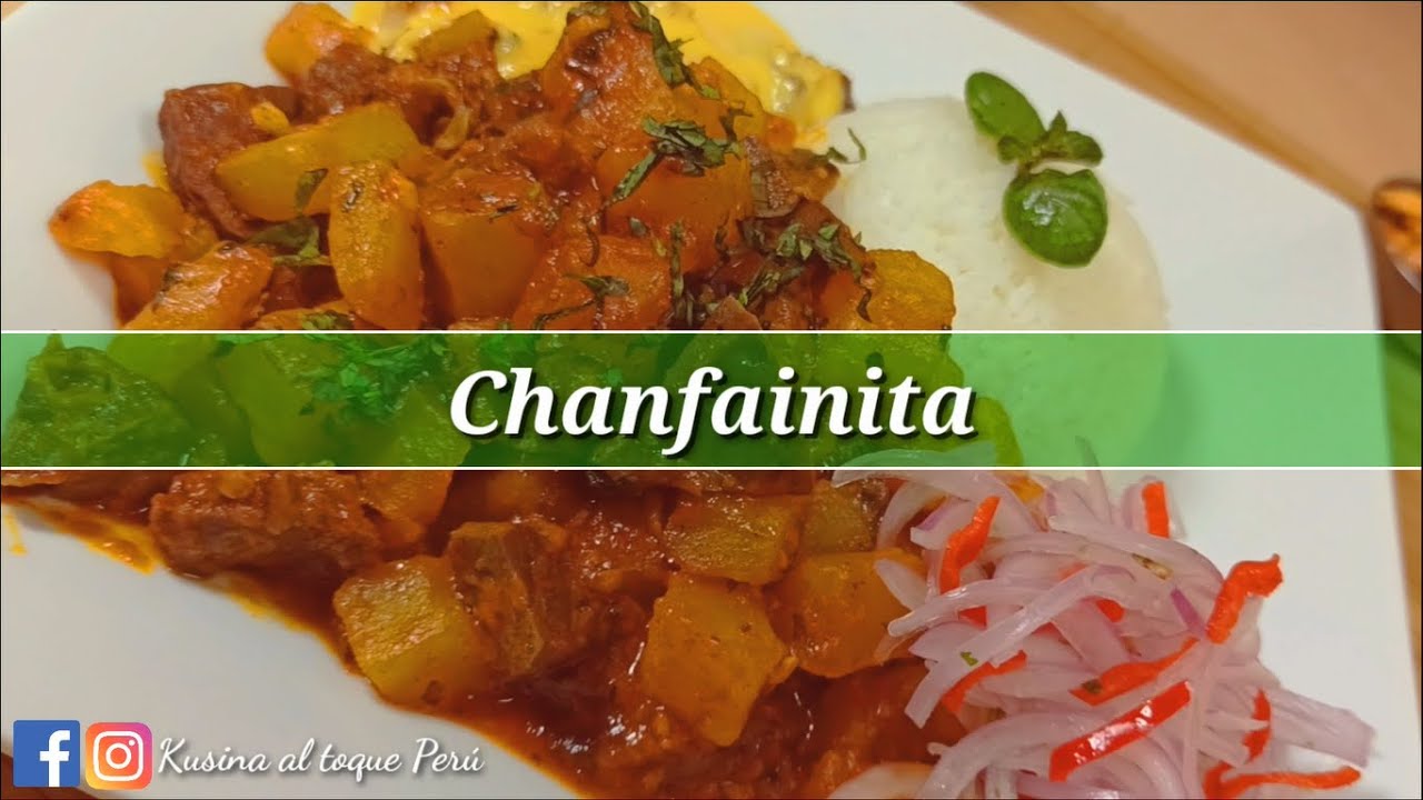 Como se prepara la CHANFAINITA peruana / #KUSINAALTOQUEPERÚ - YouTube