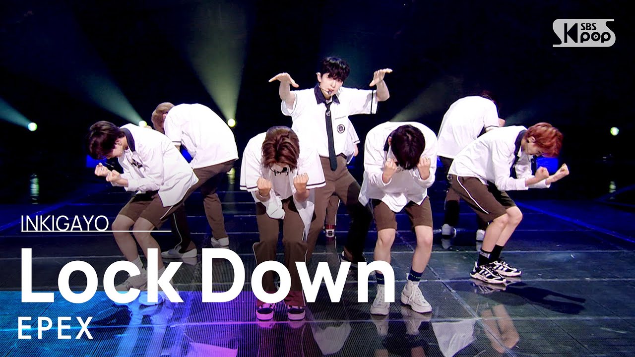 EPEX(이펙스) - Lock Down @인기가요 inkigayo 20210704 - YouTube