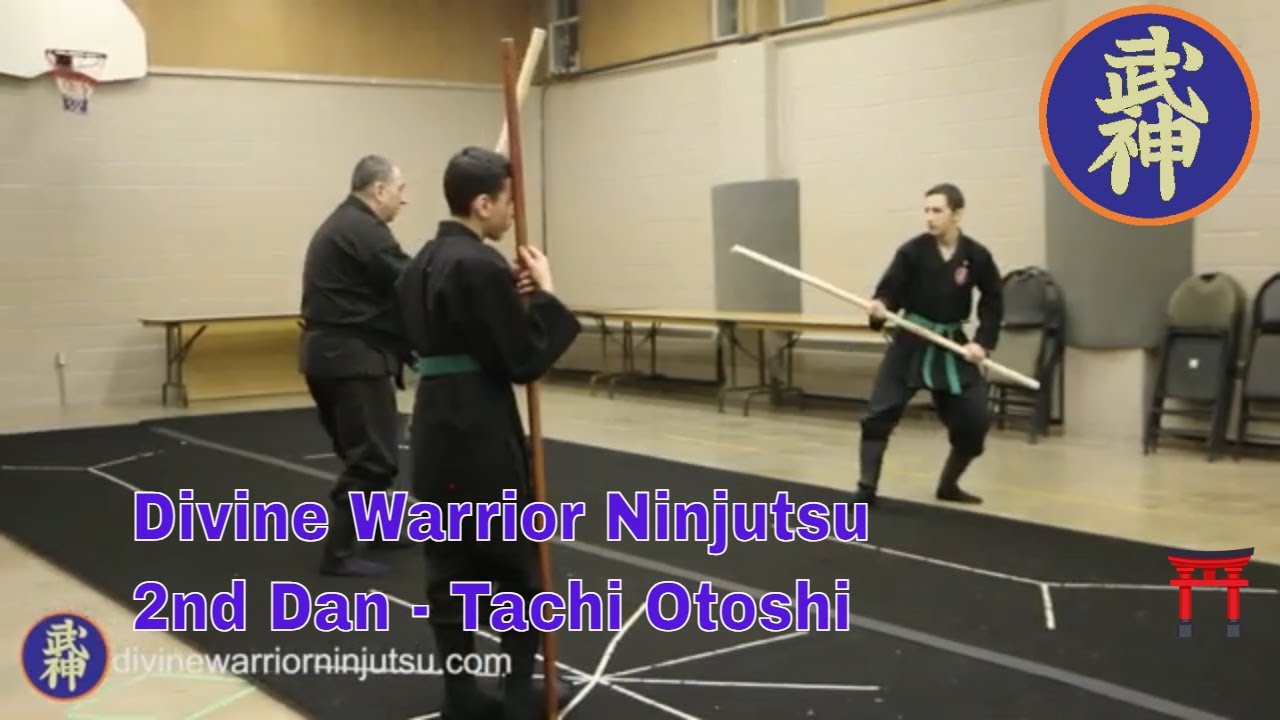 Ninjutsu, 2nd Dan - 155 - Tachi Otoshi - YouTube