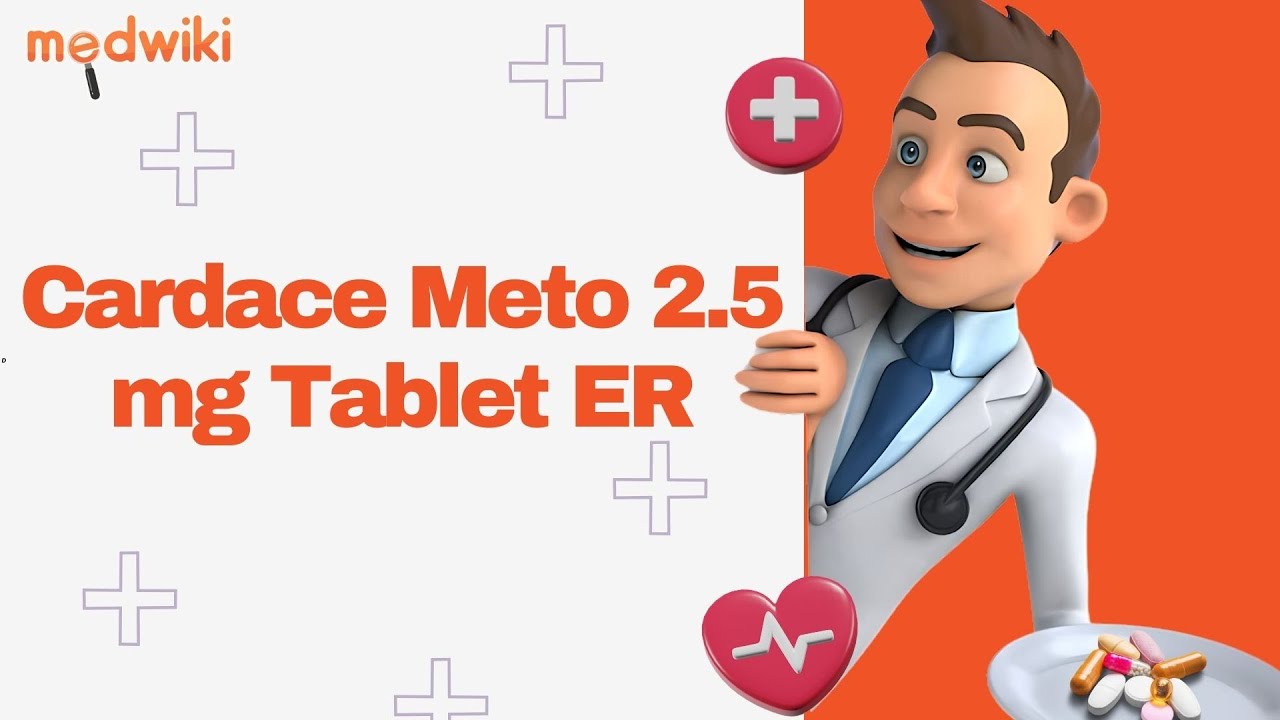Cardace Meto 2.5 mg Tablet ER - YouTube