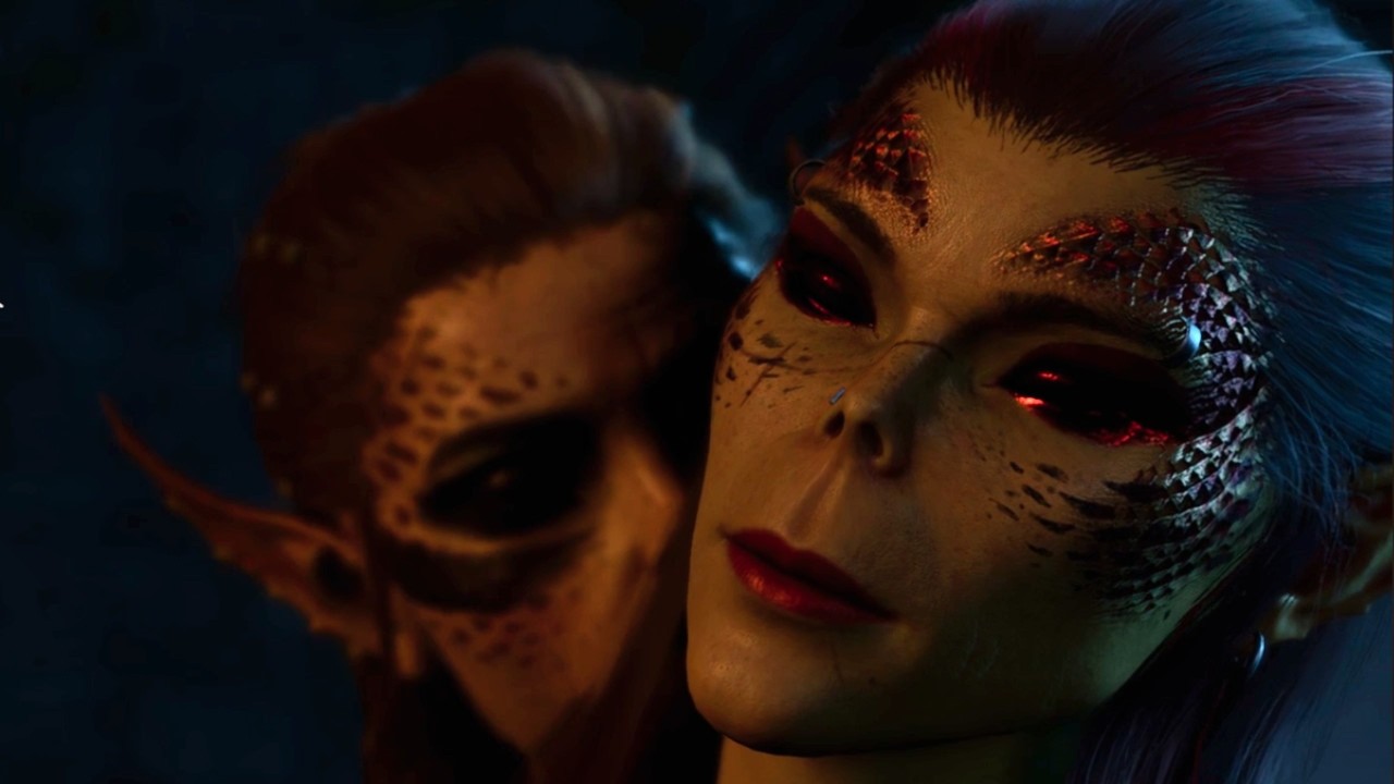 Romancing Lae'zel as a Githyanki | Romance Scene - YouTube