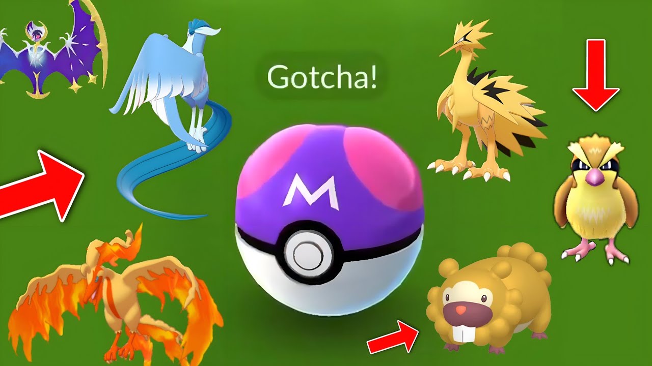 some 😵Pro × Legend😂 MASTER BALL catches in pokemon go. - YouTube