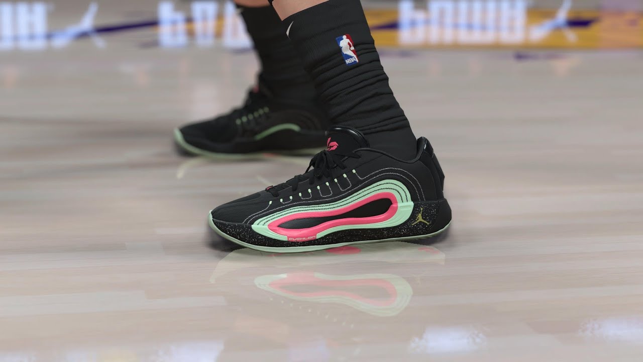 NBA 2K26 New Gen Shoe Creator Jordan Luka 4 Hyper Pink - YouTube