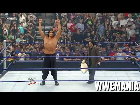 Khali kiss the girl....in the ring