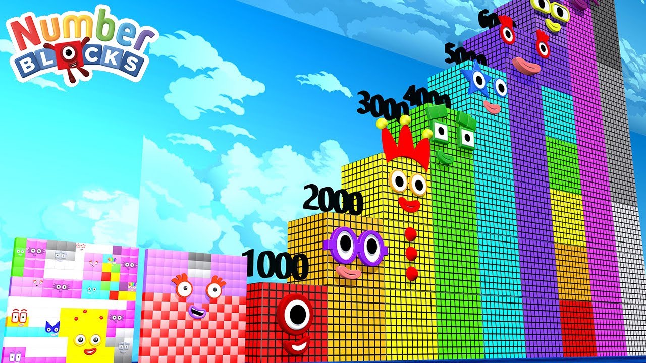 Numberblocks Step Squad NEW 1 to 169 9000 BIGGEST - The Amazing Step ...