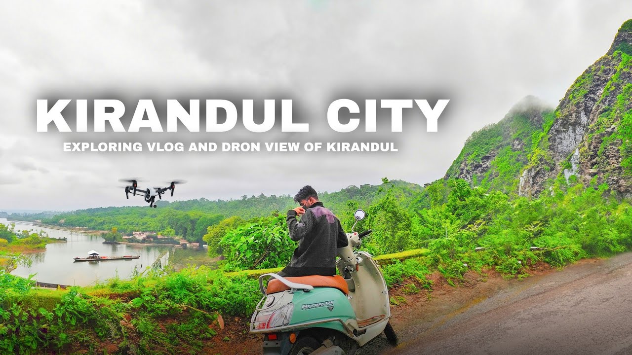 The Beautiful City Kirandul ️😍 || Exploring With Drone Shorts👀 || N.M.D ...