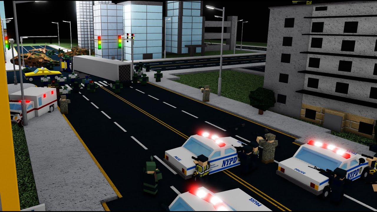 roblox Zombie in MMRP city escaping(night) - YouTube