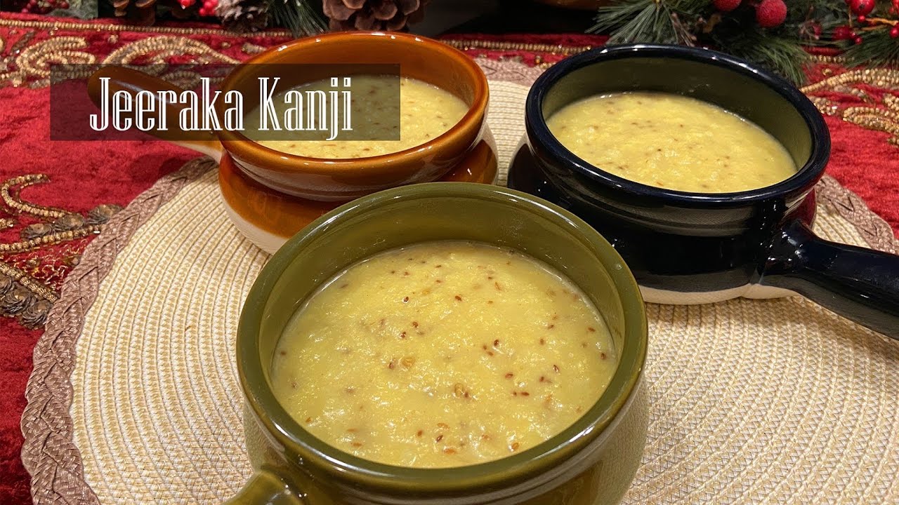 Jeeraka Kanji Recipe - RKC - YouTube