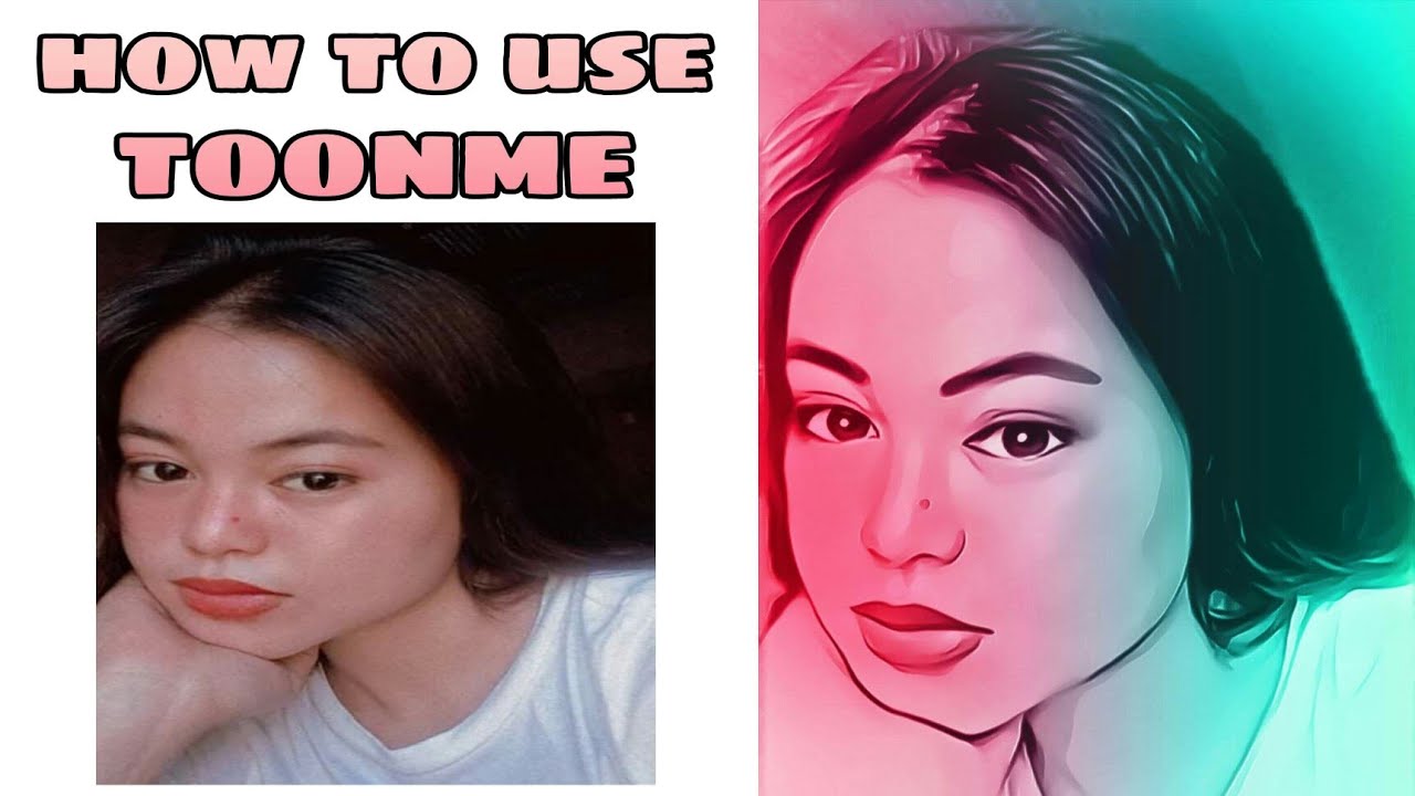 HOW TO USE TOONME SUPER EASY (TURN YOUR SELF INTO CARTOON) - YouTube