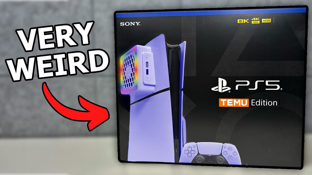 I Bought the TEMU Edition PS5 Slim… - YouTube