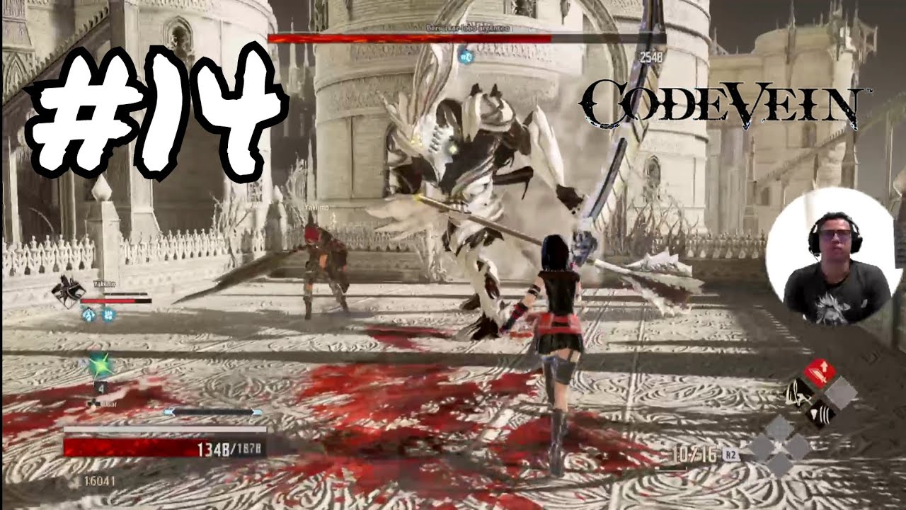 Code Vein #14. Boss Berserker-lobo argênteo, do nada o jogo fica difícil - YouTube