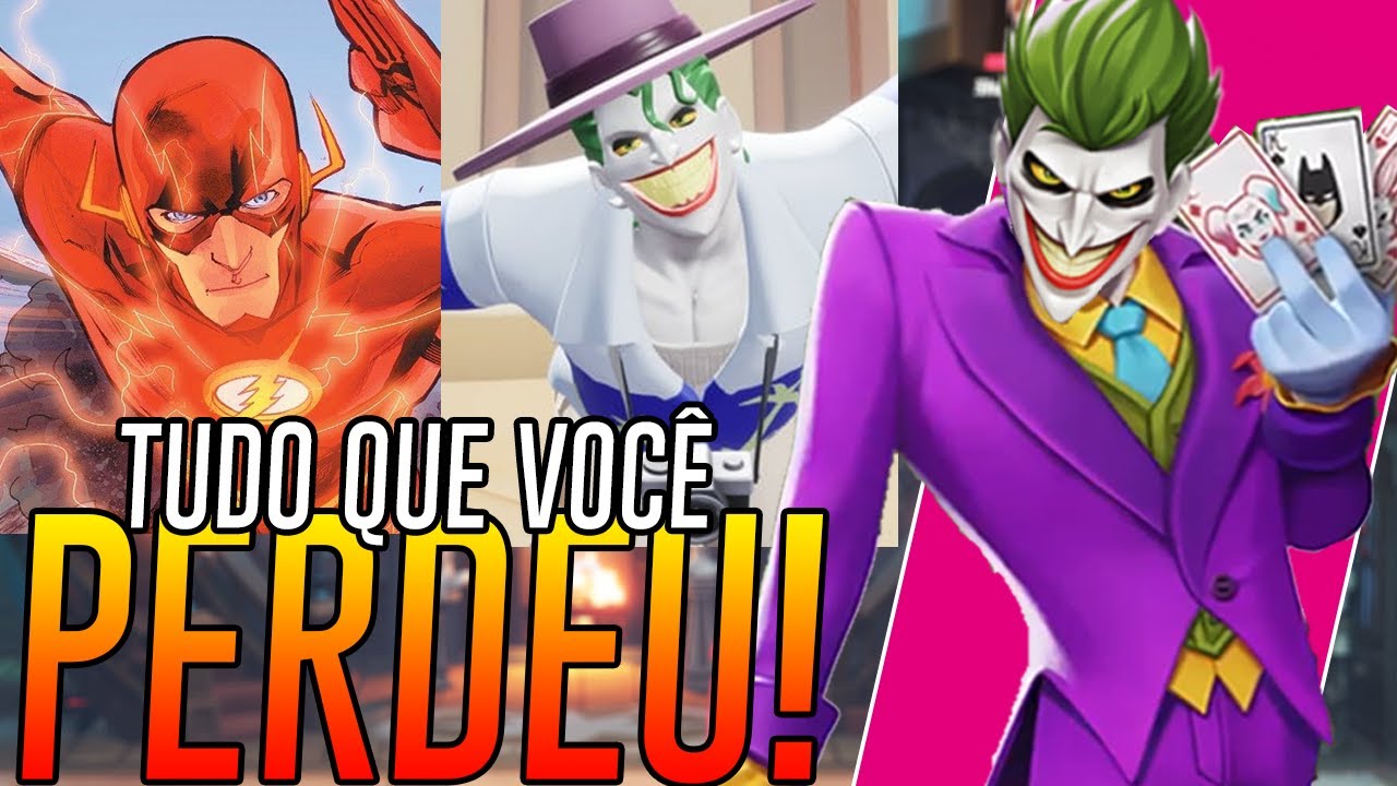 NOVA SKIN, FLASH CHEGANDO? E EASTER EGGS DO CORINGA! - MULTIVERSUS - YouTube