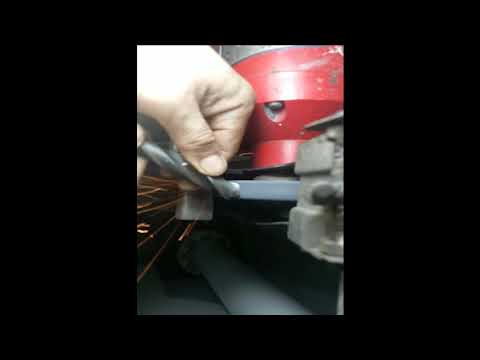 Paano maghasa ng drill bit o talim ng barena/ How to sharpen drill bit ...