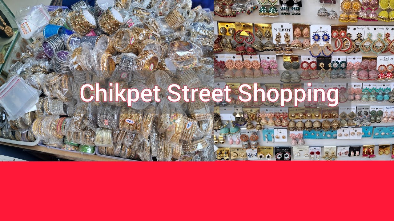 Chickpet Street Shopping Market | Wholesale Market | Biggest Market In ...