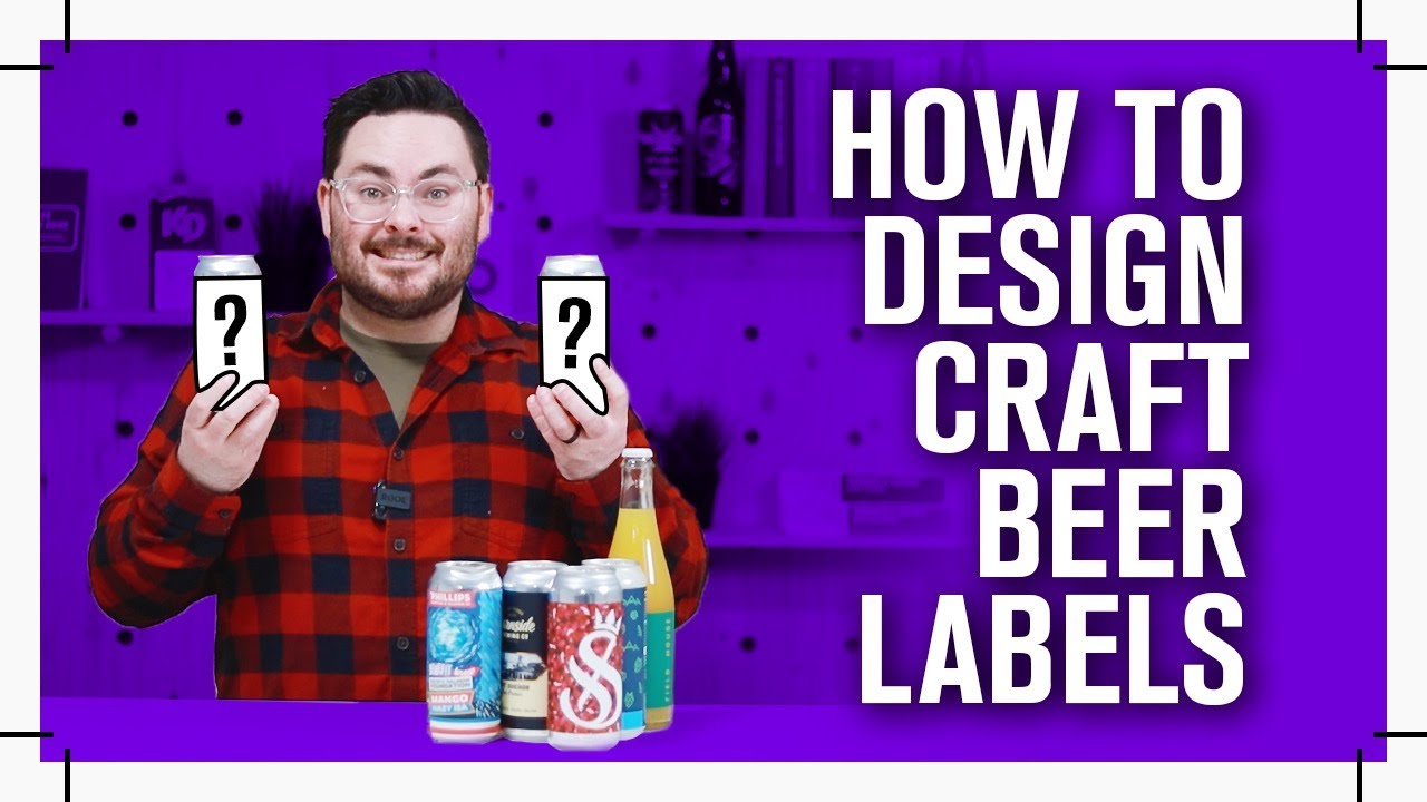 How to design Craft Beer Labels // 7 label design examples and how they ...